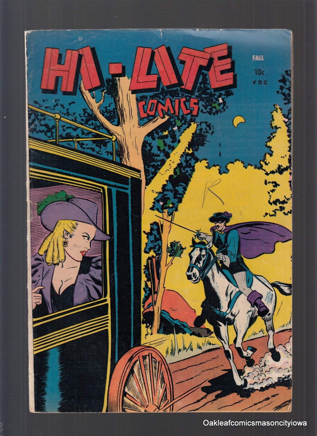 Hi-Lite #1 1945 First issue Miss Shady Sexy Splash! ER Ross We combine ...