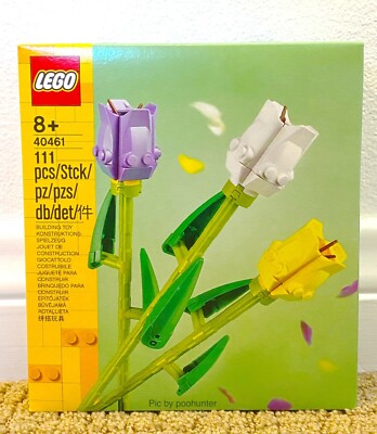 LEGO 40461 Tulips 🌷 Flower Gift for Valentine’s Day VDAY FREE SHIPPING ...