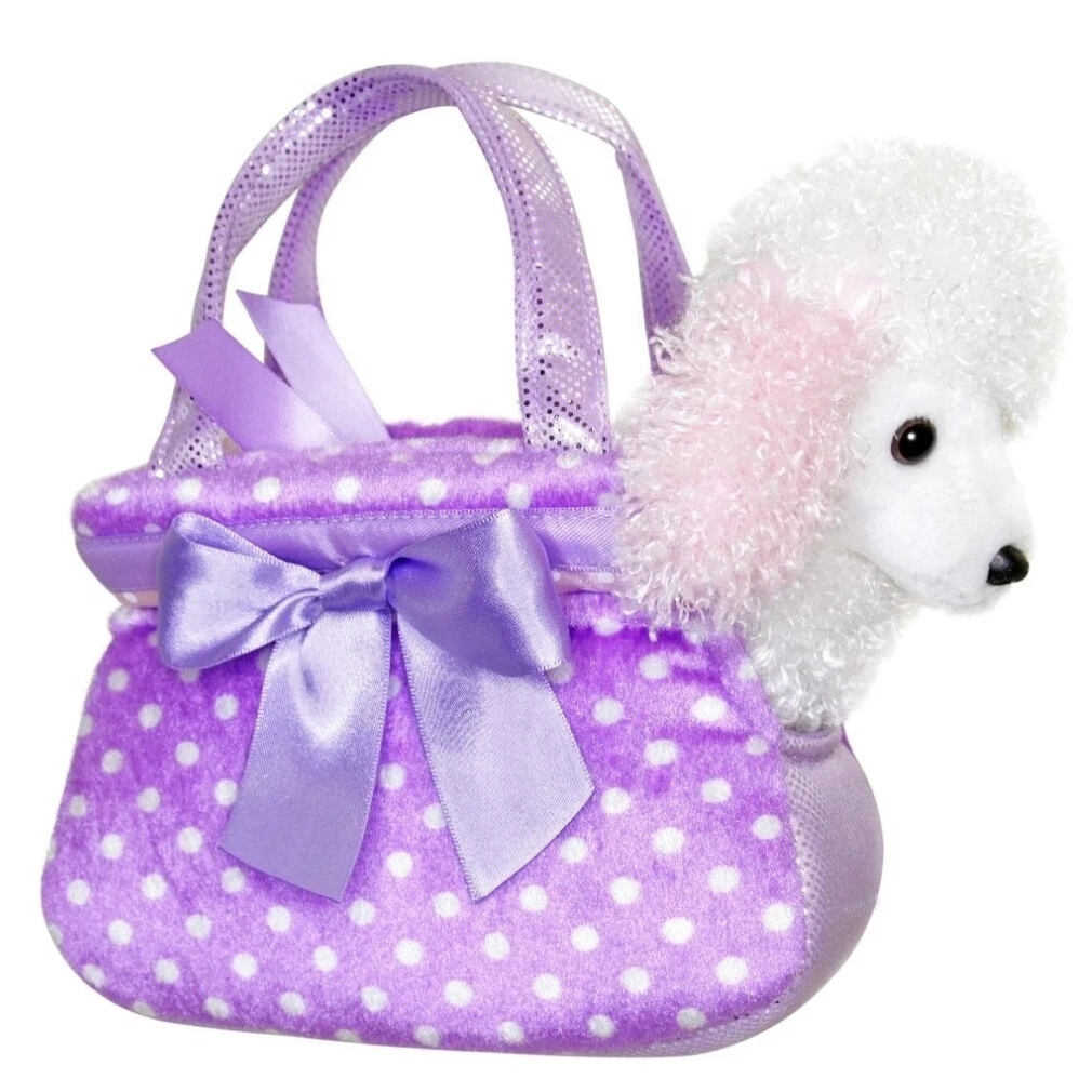 Purple Toy Poodle