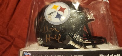 Delton Hall Pittsburgh Steelers Autographed Mini-Helmet | eBay
