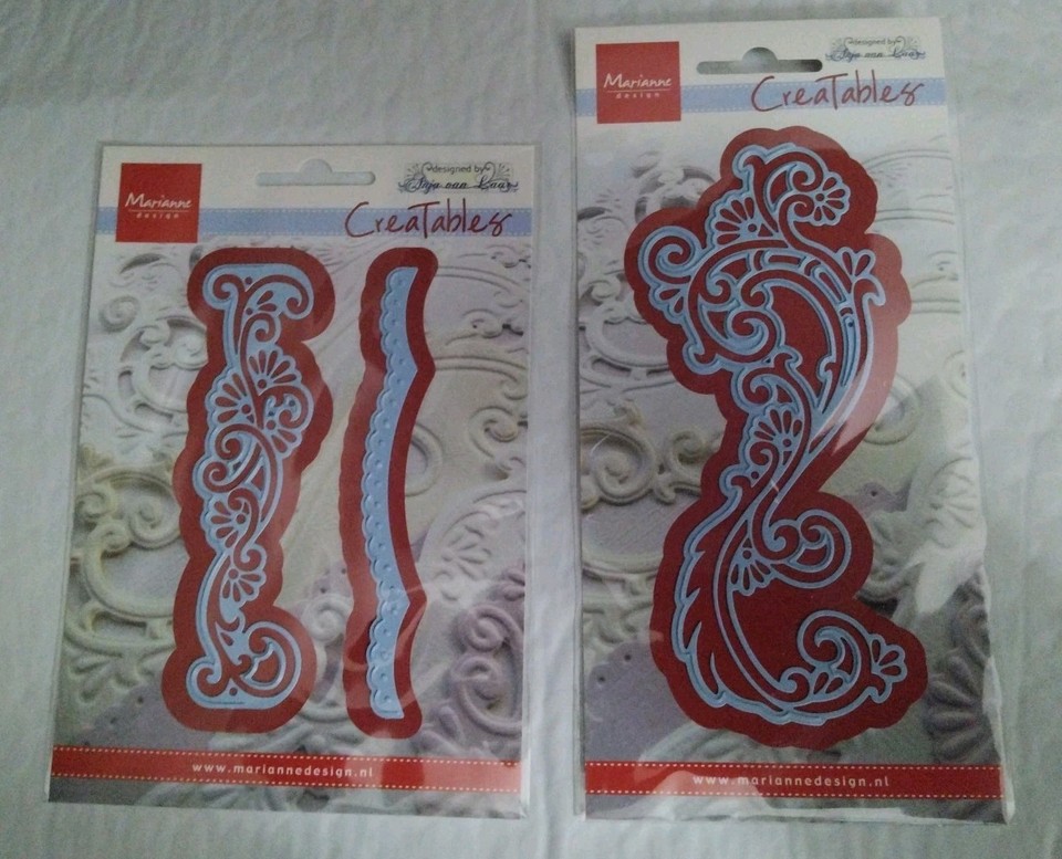 Marianne Design Creatables Anja Oan Laar Cutting Dies LR0344 & LR0343 | eBay