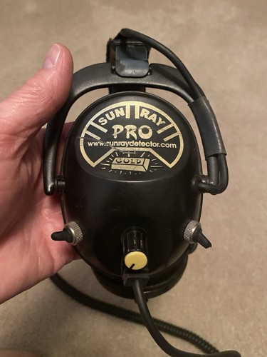 SUNRAY PRO GOLD METAL DETECTING HEADPHONES | eBay