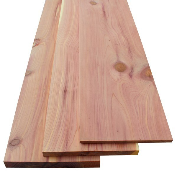 Red Cedar Boards - Choose Your Own Size 1" or 2" Thick - Kiln Dried and ...