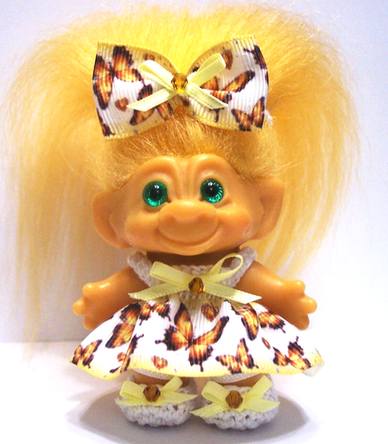 Troll Doll Clothes For 2 1/2" or 2 3/4" DAM CROCHET OUTFIT COMBINE ...