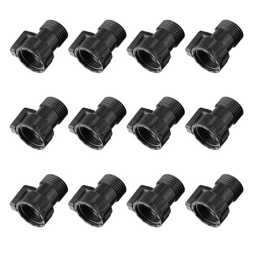 12pcs Hose Shut Off 3/4 Inch Flow Control Plastic Connection Plug | eBay