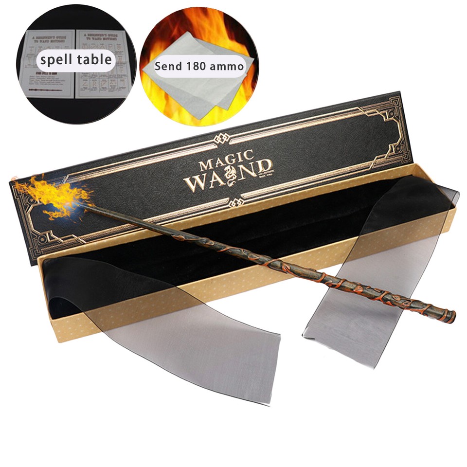Magic Capability - Magic Fire Wand - Shoot Fireballs 180 Times- Xmas ...