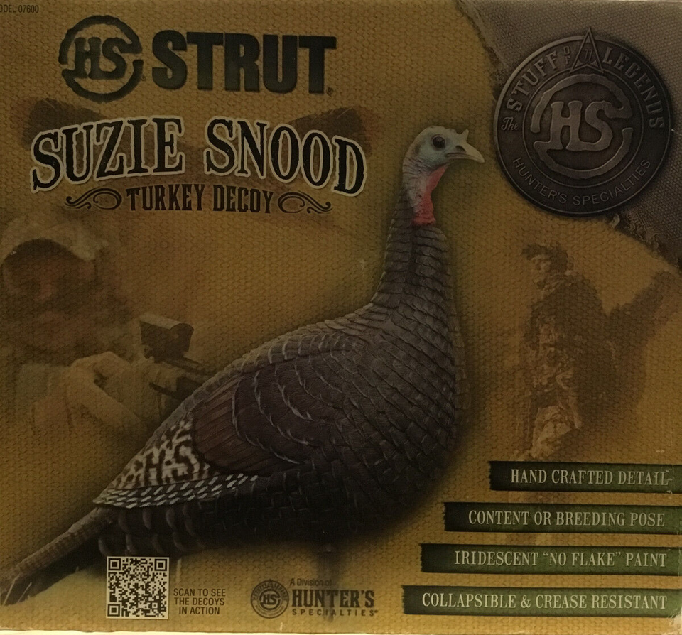 HS Strut Suzie Snood Turkey Decoy - Hand Crafted Detail | eBay
