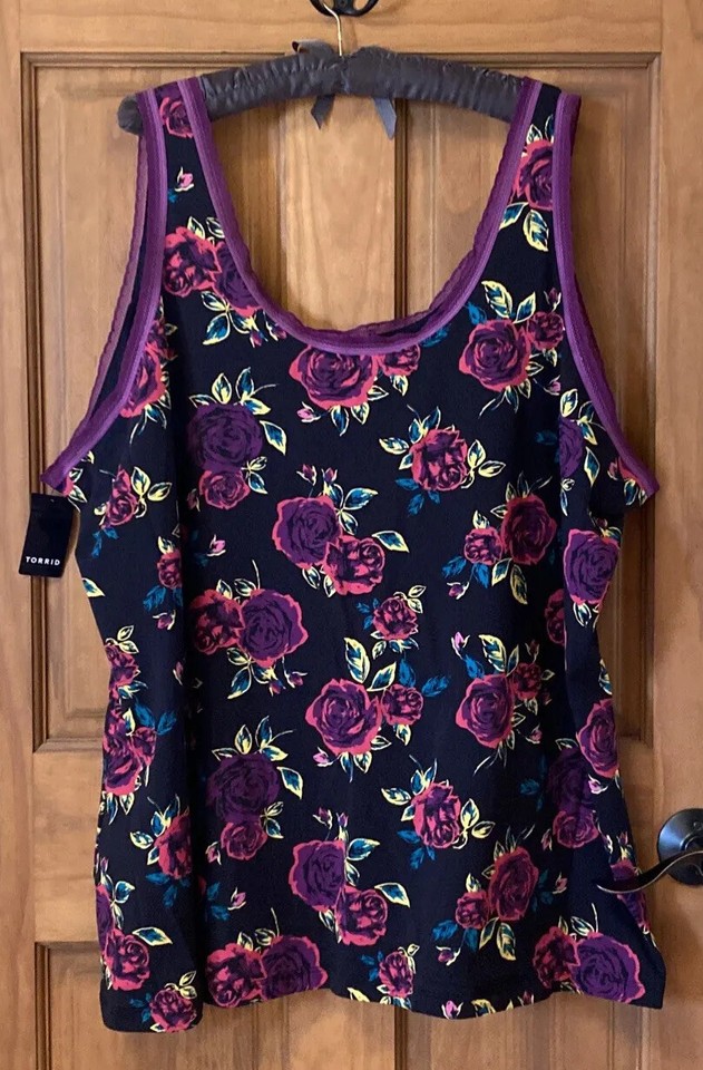 TORRID TANK TOP CAMI SLEEVELESS SLEEP TOP 6 6X 6XL 30 NEW | eBay