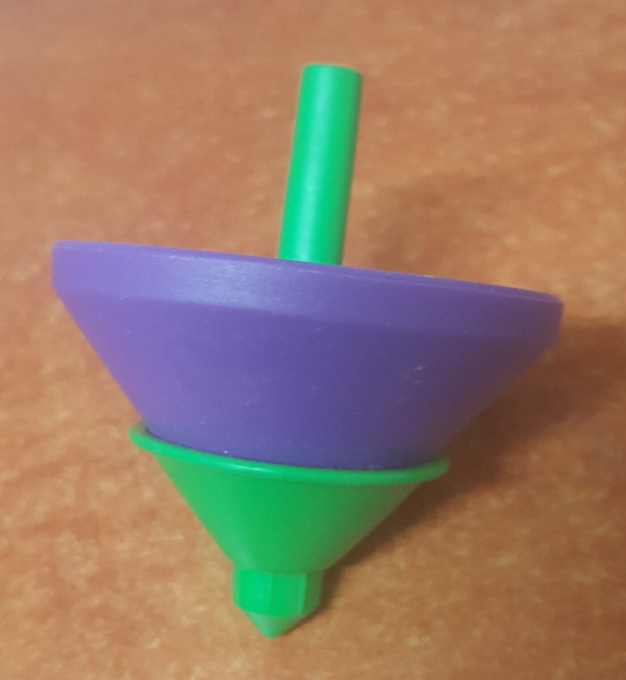 Judaica Israel Old Vintage Hanukkah Plastic Dreidel Spinning Top | eBay