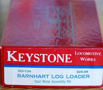 Barnhart Log Loader Keystone Loco Works #104 HO #21 | eBay