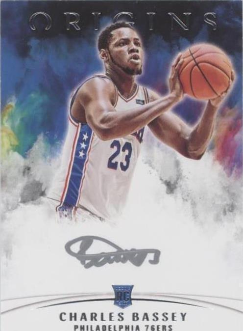 2021-22 Panini Origins - Rookie Autographs Charles Bassey #RA-BAS (AU ...