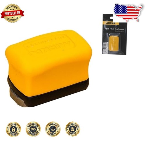 MINF Fine/Coarse Denibbing File – 4x3.1" Compact Tool for Refining ...