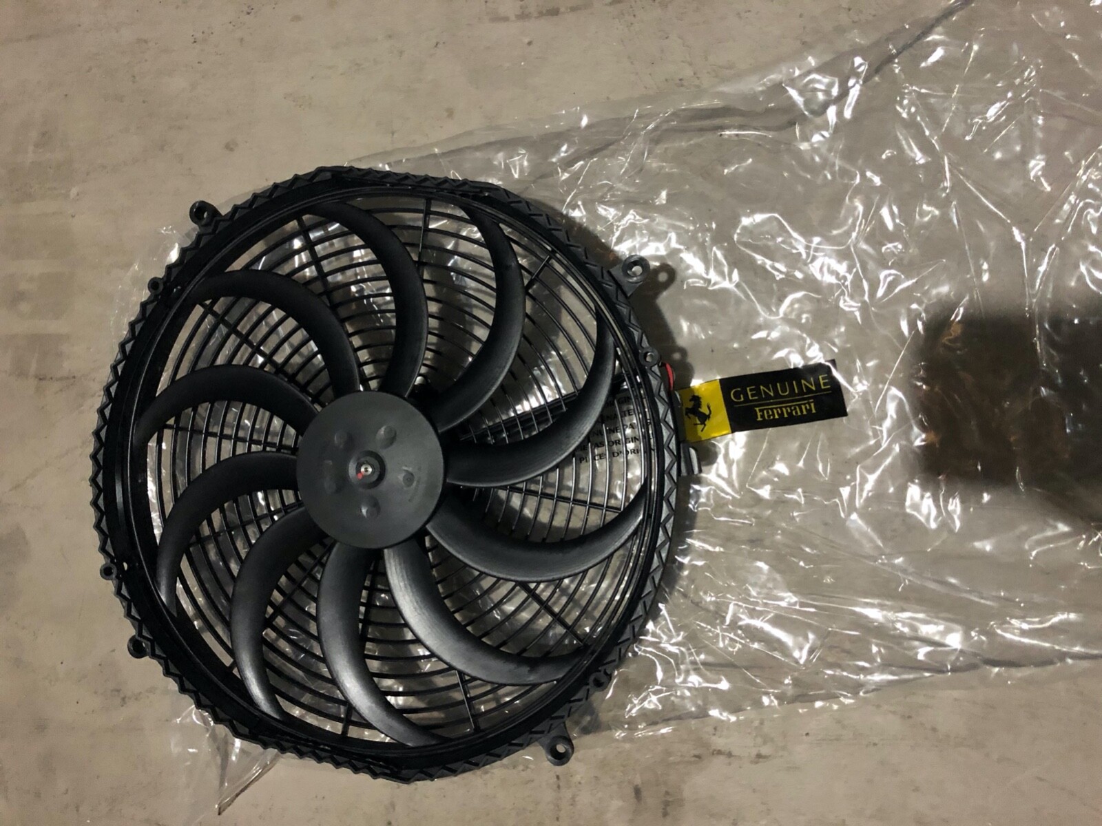FERRARI F355, RADIATOR COOLING FANS RIGHT/LEFT NEW AND IN BOX P/N ...