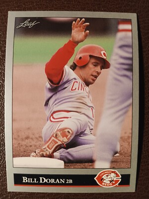 BILL DORAN CINCINNATI REDS 1992 LEAF BASEBALL CARD #231 | eBay