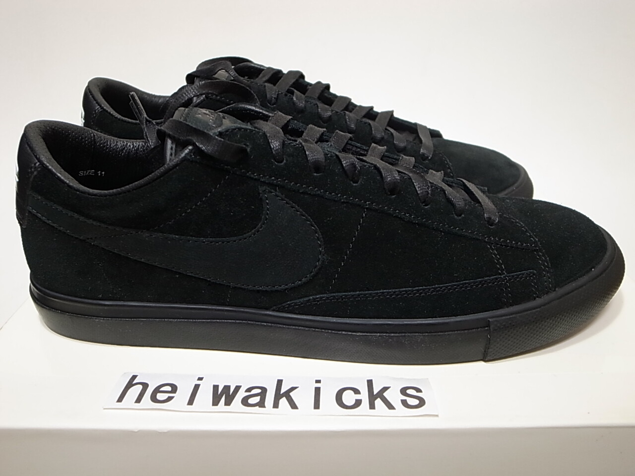 【633699 001】25 新品 NIKE × CDG BLAZER LOW BLACK COMME des GARCONS ナイキ コムデギャルソン ブラック ブレザー