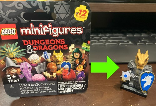LEGO Dragonborn Paladin - 71047 Dungeons & Dragons Collectible ...