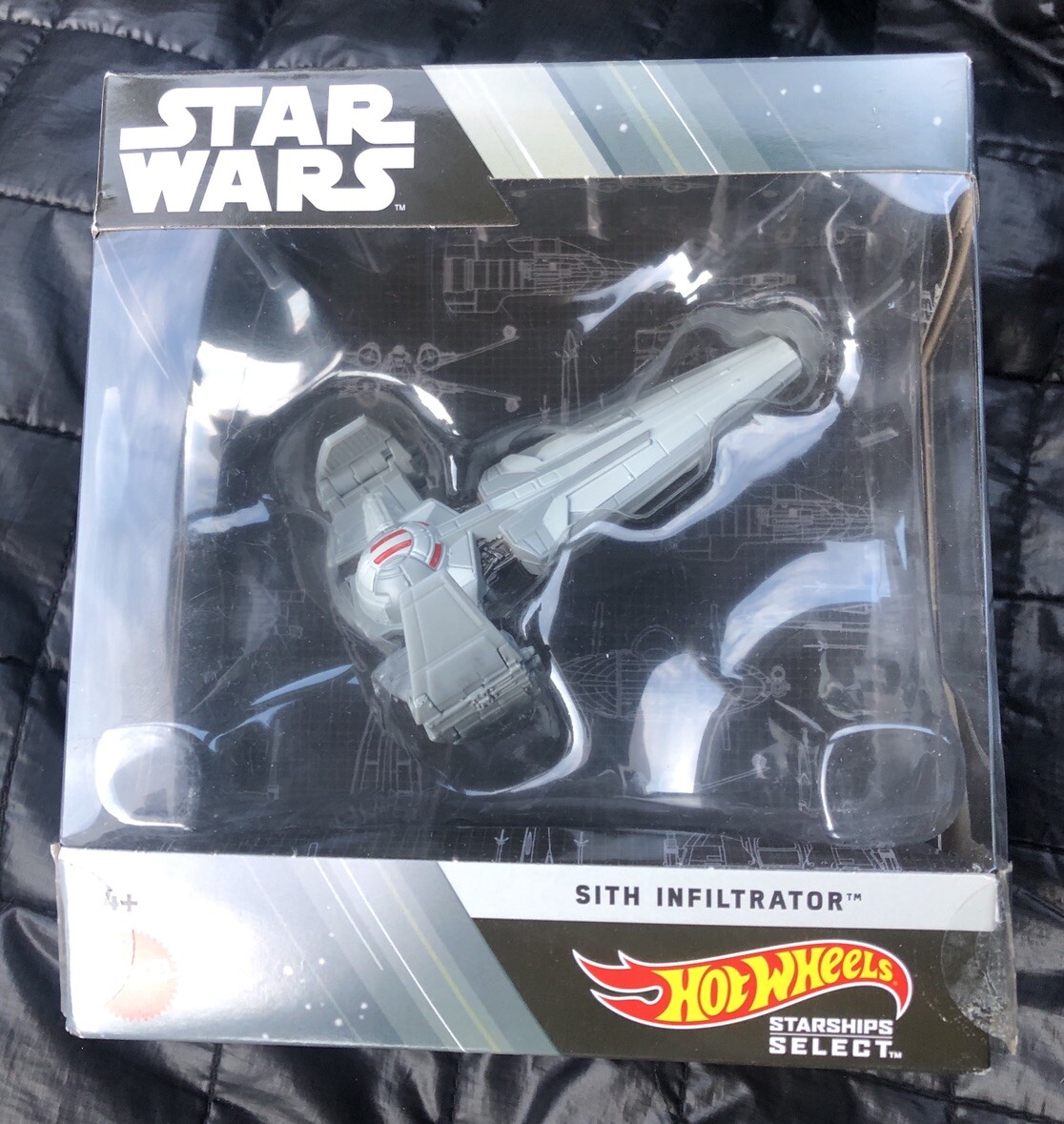 NEW! MIB SITH INFILTRATOR Hot Wheels Star Wars Starships Select Sealed ...
