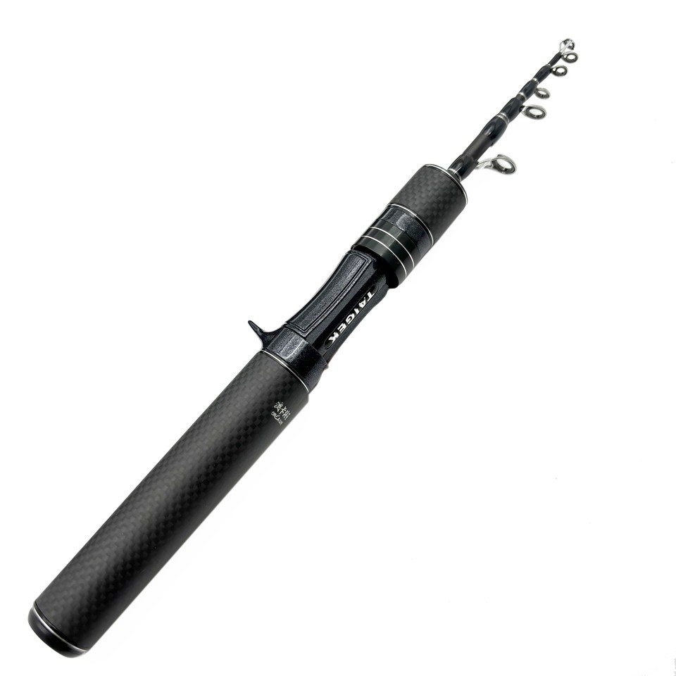 ORCA Telescopic Rod 6ft 2-8lb Fast Travel Casting Fishing Rod Trout ...