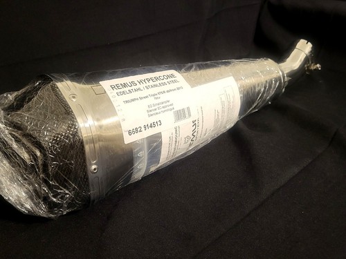 Remus 2013+ Triumph Street Triple 675 Hypercone Stainless Steel Slip On ...