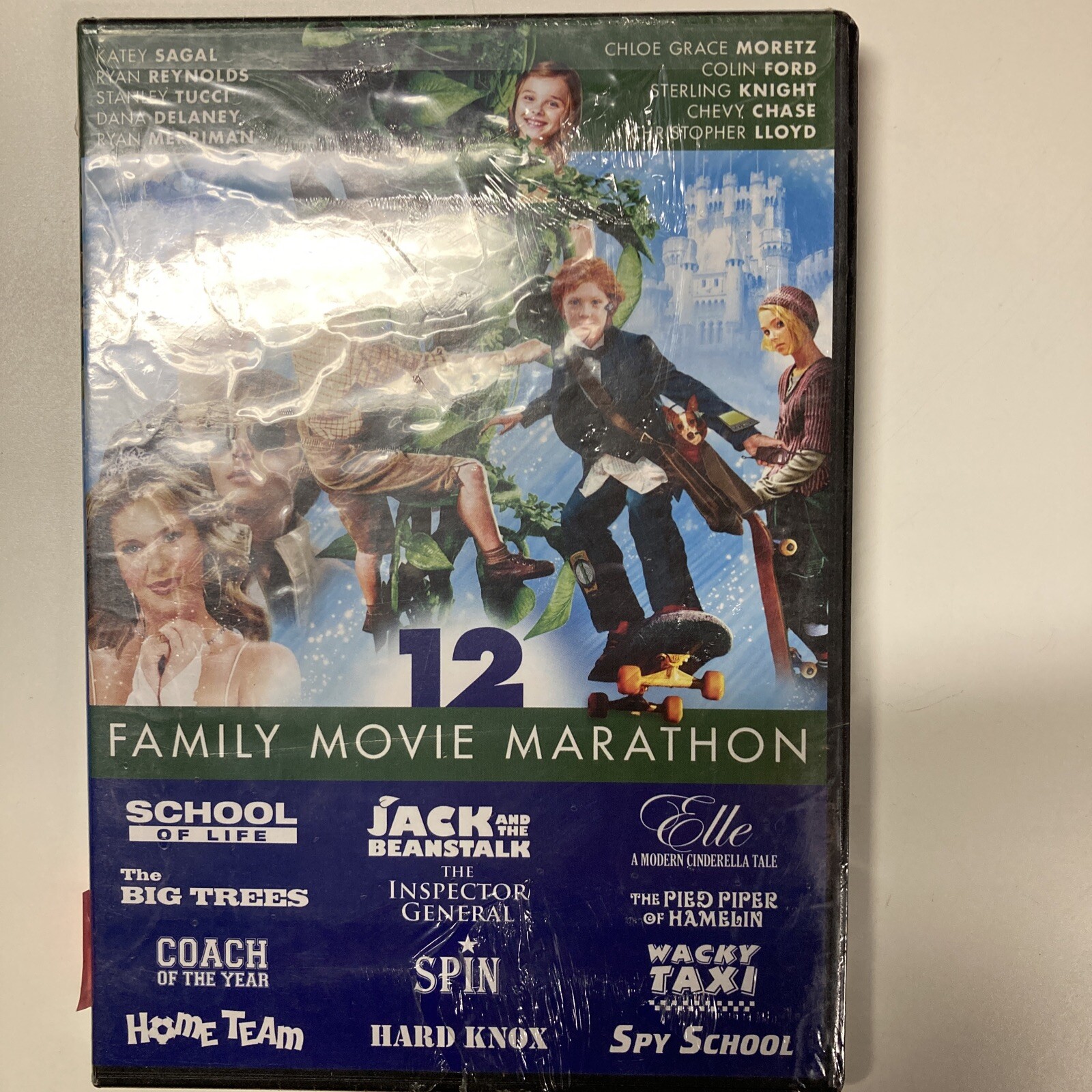 Family Movie Marathon - 12 Film Collection DVD (DVD) Cellophane Torn ...