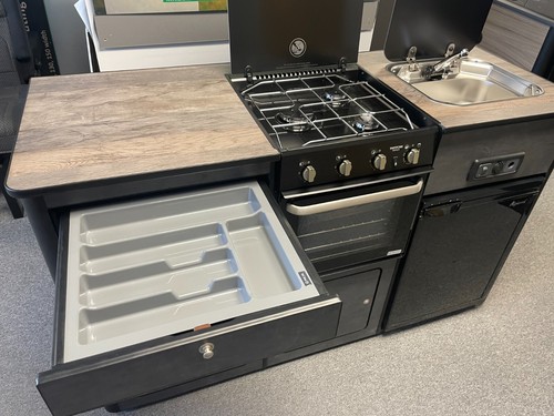 Mercedes Sprinter VW Crafter Campervan Conversion Pod Unit, Kitchen ...