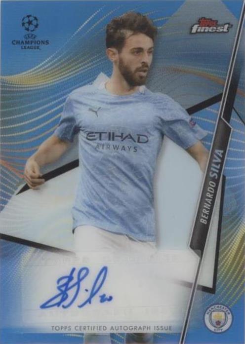 2020-21 Topps Finest Uefa Champions League - Finest Autographs Bernardo ...