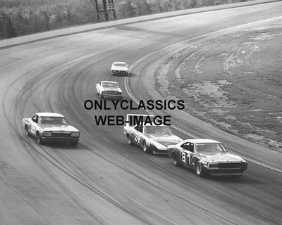 1971 USAC STOCK CAR AUTO RACING POCONO 500 NASCAR 8x10 PHOTO PLYMOUTH ...
