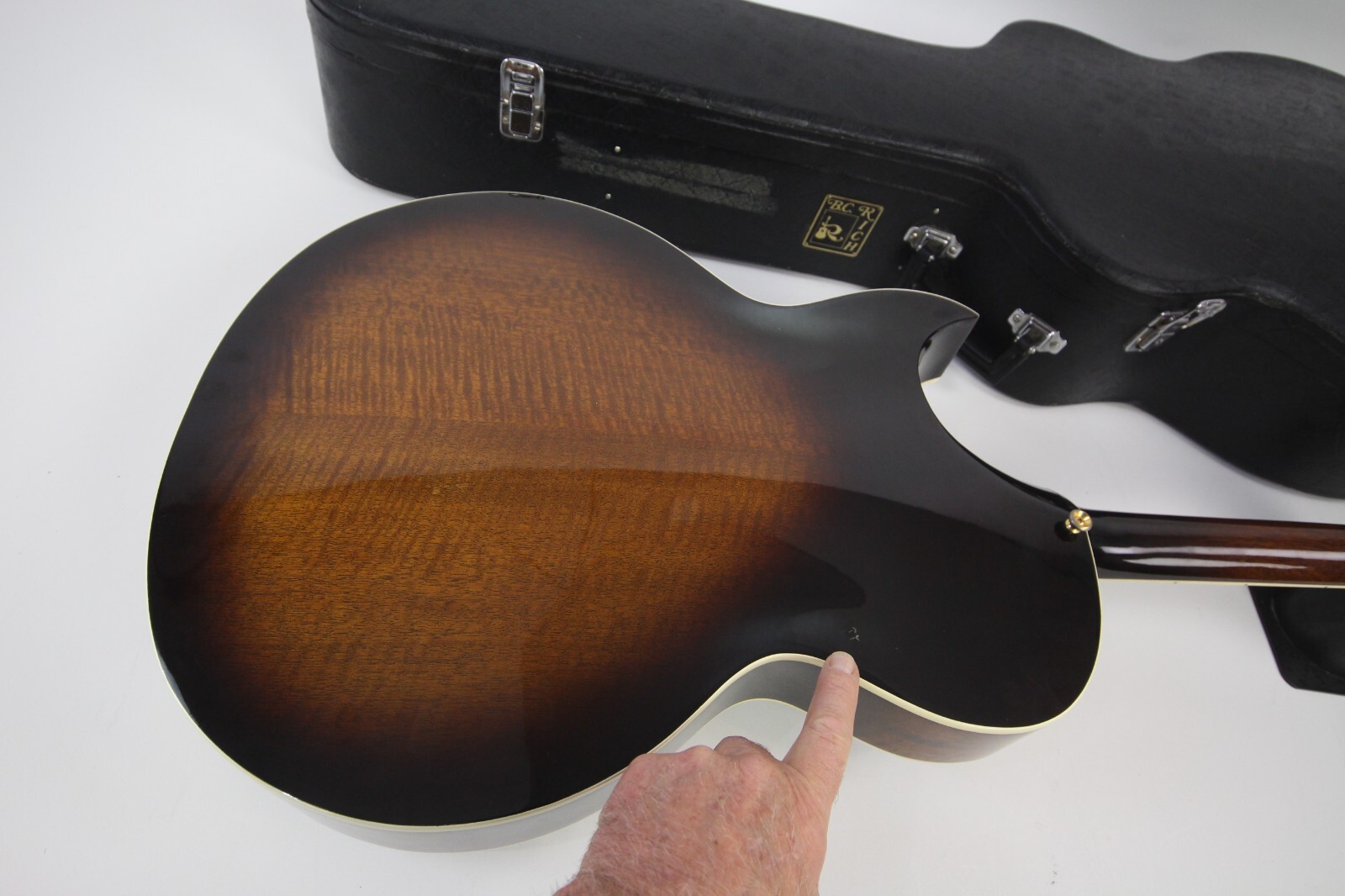 BC Rich Robert CONTI Deep Jazz Guitar RSJG-2 1983 Rare Rico B.C. Conte ...