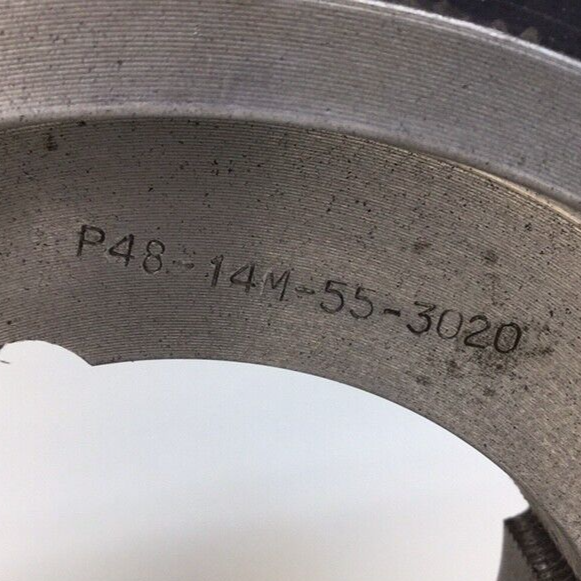 Dodge Type P48-14M-55-3020 Belt Sprocket 14mm Pitch 55mm Belt W 48T ...