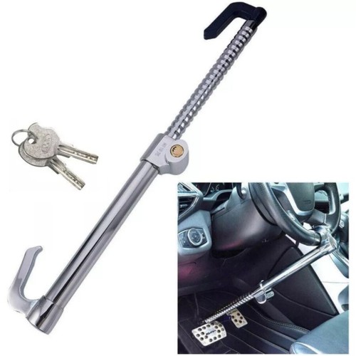 Universal Steering Wheel Brake Lock Anti-Theft Steering Wheel Lock Bar ...