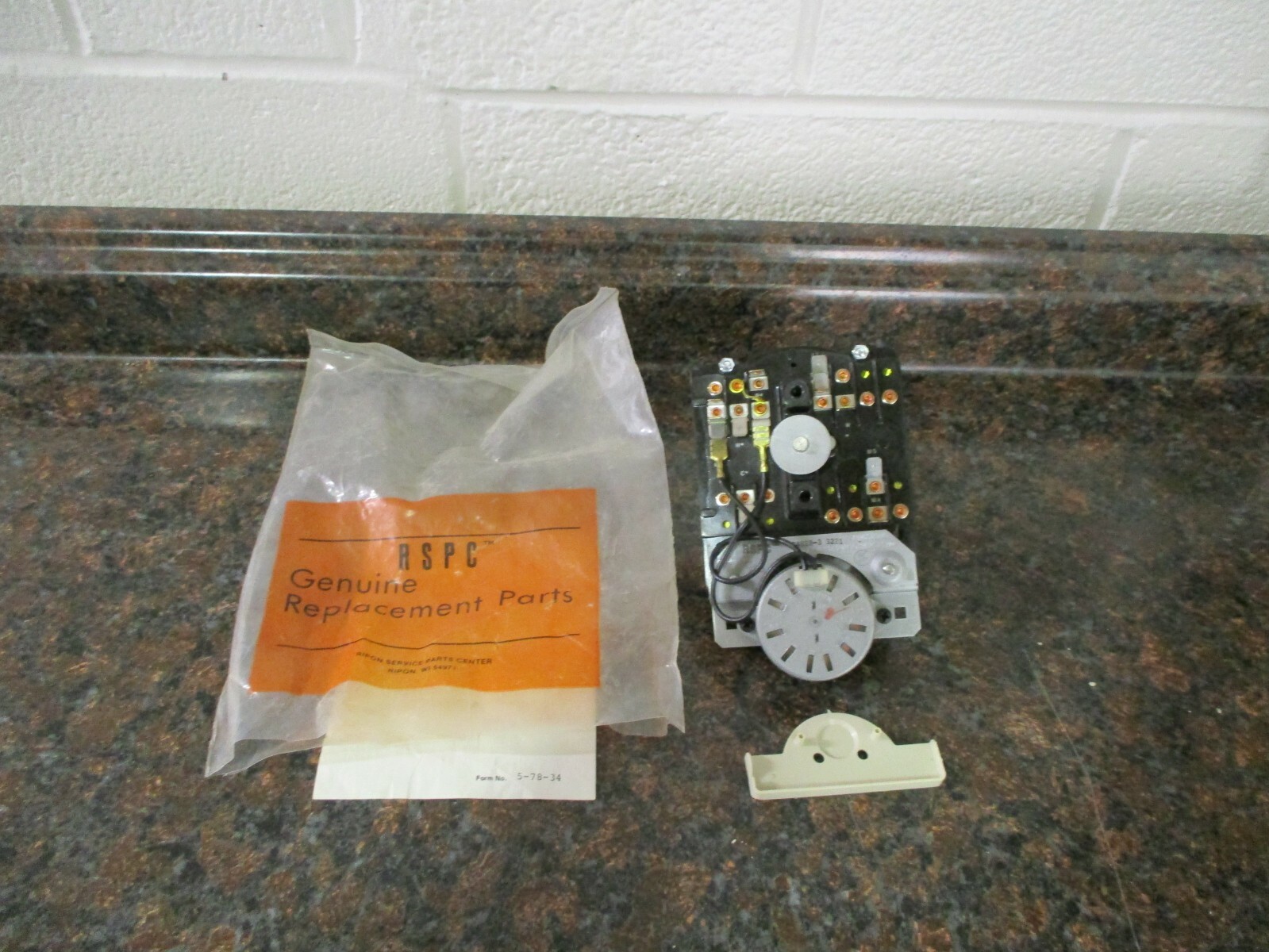 Vintage SPEED QUEEN Washing Machine TIMER 24828-3 50747 NOS FREE ...