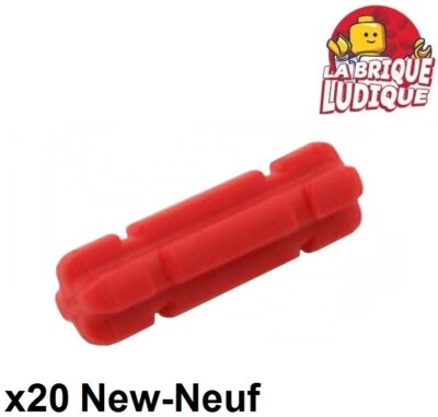 LEGO Technic 20x Axle Rod BAR 2 2L Notched Red/Red 32062 New | eBay ...