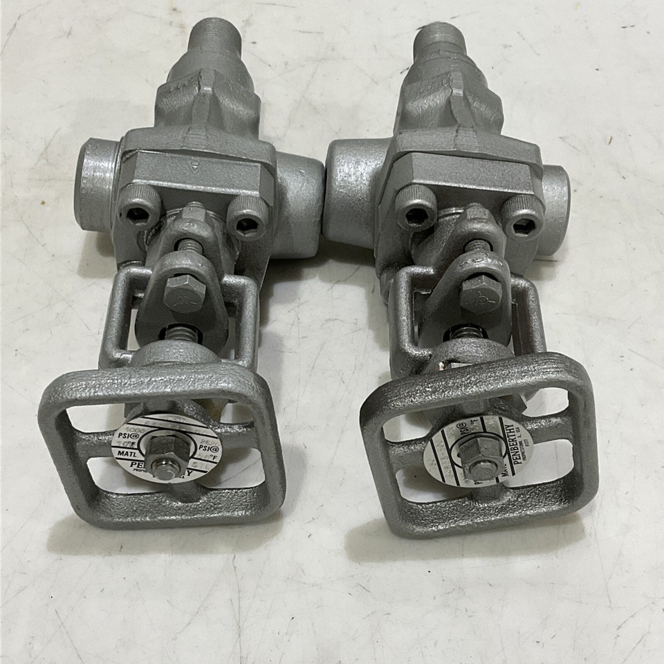 PENBERTHY GAGE VALVES 64856-500 730 VALVE WITH BALL CHECK 1/2” 3/4” LOT ...