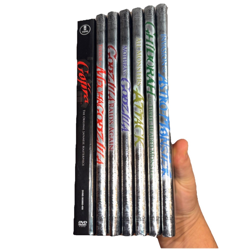 The Godzilla Collection (8 Disc DVD Set) TOHO Master Collection Like ...
