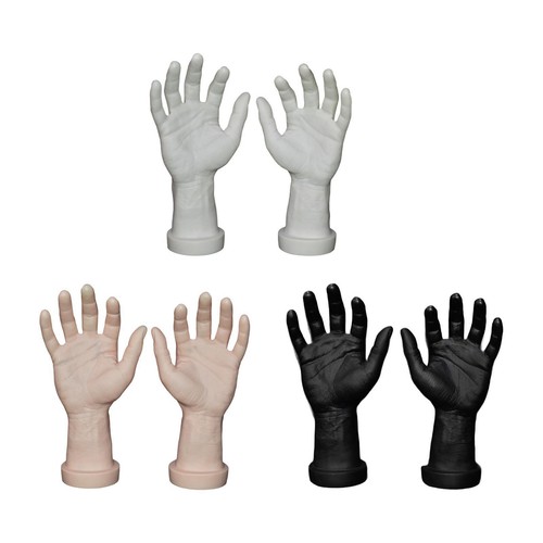2 Pieces Hand Model Fake Hands Costume Prop Realistic Display Props ...