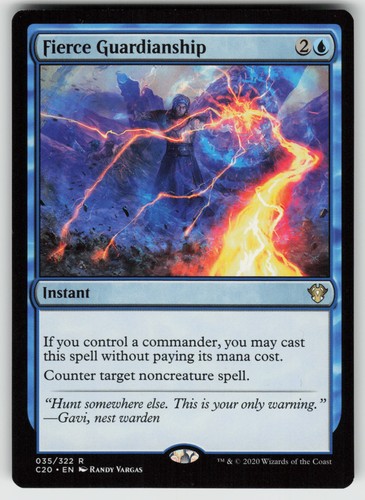 Fierce Guardianship Commander 2020 35 R NM MTG | eBay