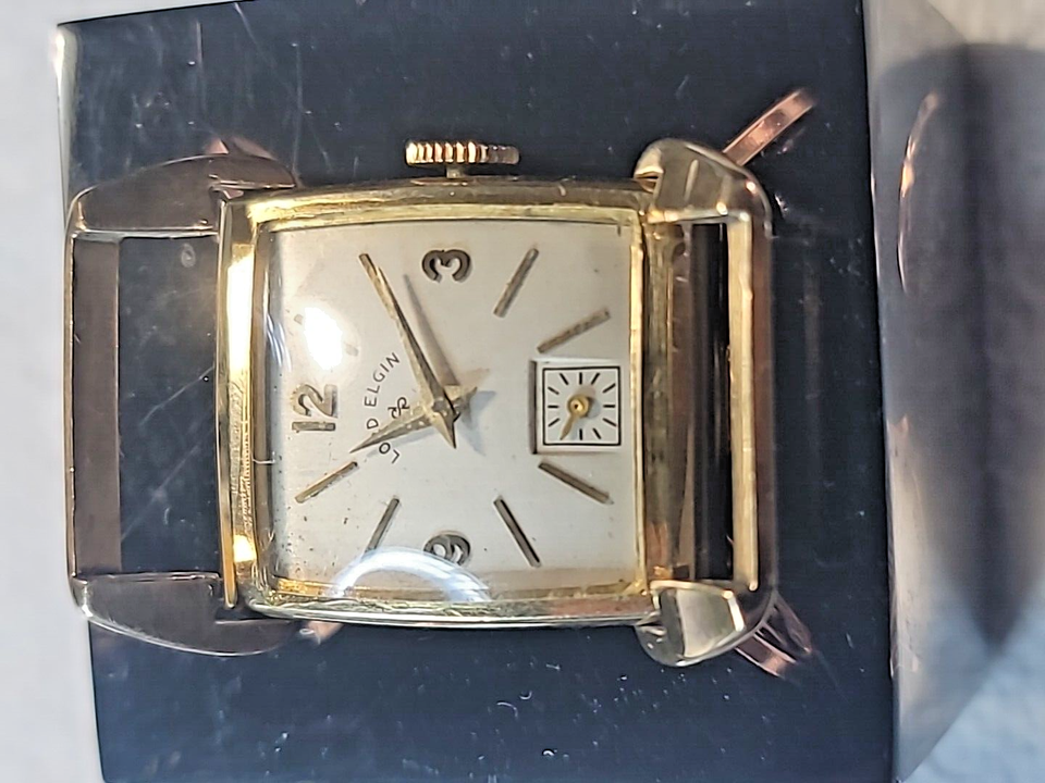 Vintage Rare Drivers Men’s Lord Elgin 21J cal 670 14K GF Case 4625 VG ...