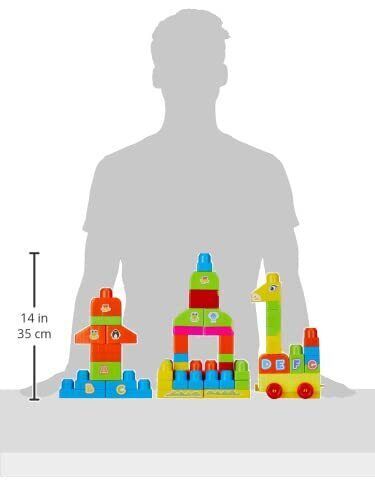 Mega Building Blocks for Kids | Creative Construction (100 pcs) | Large ...