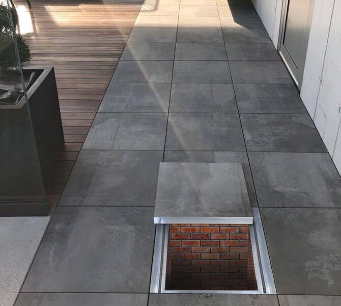 Floor Access Hatch , Aluminium Floor Access Panel For Indoors ...