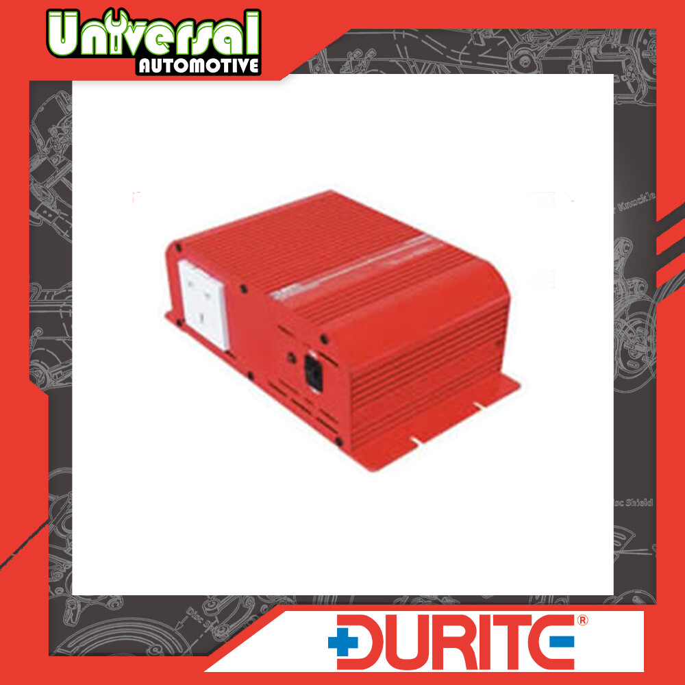 Durite 125W 12V DC to 230V AC Heavy-duty Modified Wave Voltage Inverter ...