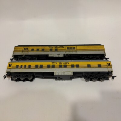 HO Athearn D&RGW Heavyweight Rio Grande Custom Set Combine & Coach | eBay