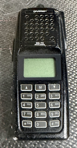 Harris Portable Radio Phase II EVXG-PF78M 700/800 XG-75P Radio 39,47 ...