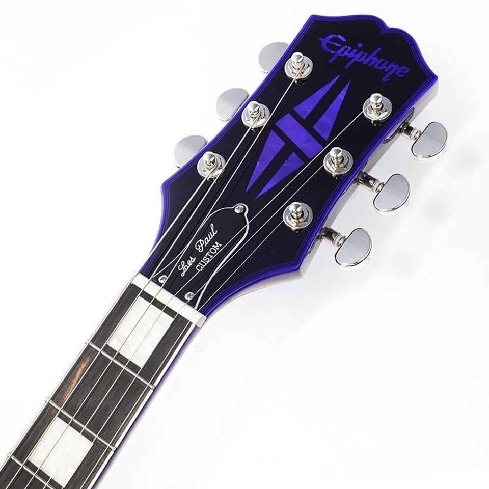 Epiphone Inspired by Gibson Les Paul Custom Widow Purple Burst Brand ...