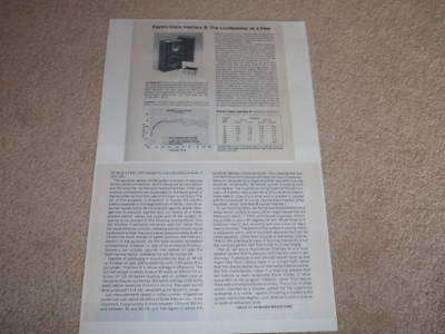 Electro-Voice Interface B Review, 1976, 2 pgs, RARE! | eBay