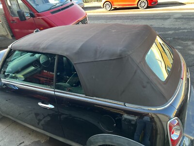 BMW Mini One/Cooper/S Cabriolet Roof (Silvertouched Dark Truffle) R57 ...