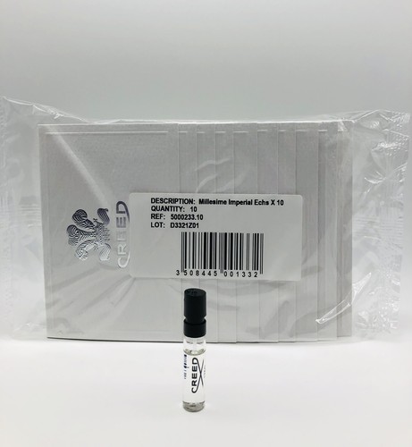Creed-Millesime Imperial for Men EDP Spray Vial Samples 10x2.5ml on ...
