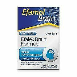 Efamol Efalex Brain Formula 240 Capsules for sale online | eBay