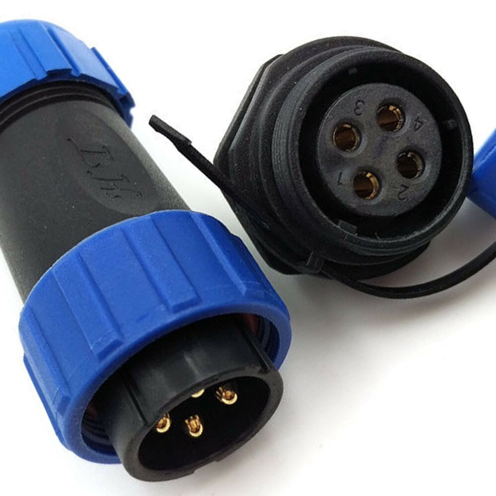 Waterproof Cable Connector Parts Plug Socket Power For Equipment ...
