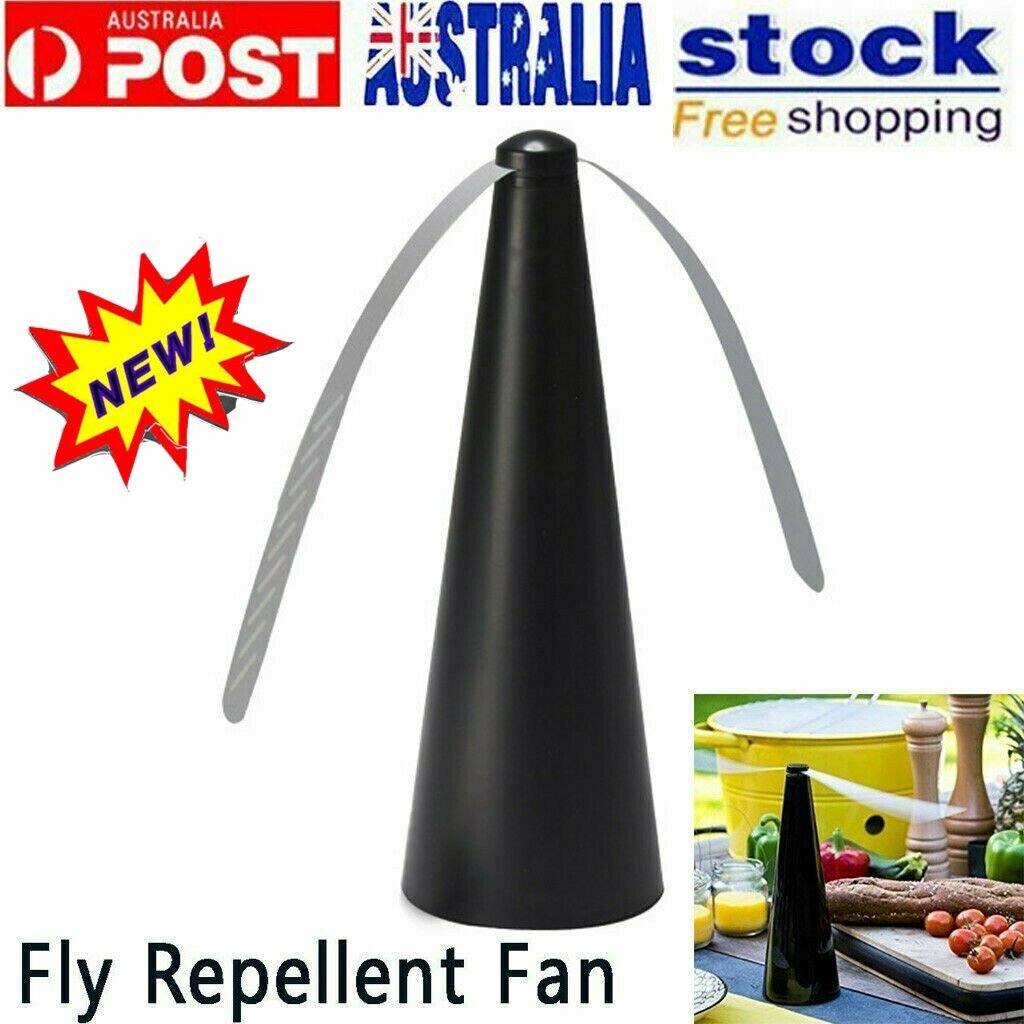 1/2Pcs Automatic Fly Trap Repellent Fan Keep Flies Bugs Away From Your ...