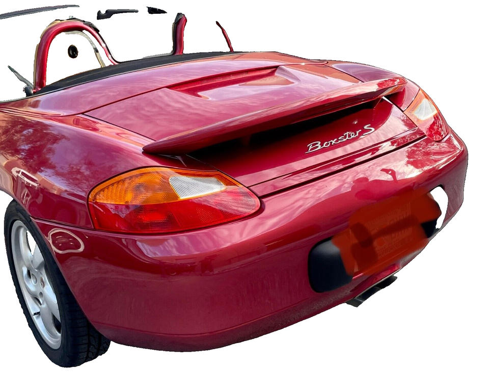 Porsche 986 Boxster 96-04 Aero Style Rear Wing Spoiler w/Brake Light ...